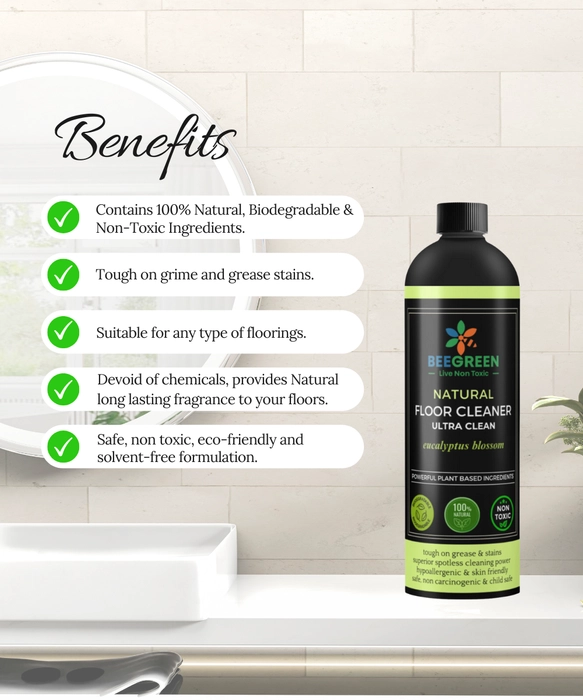 Natural Floor Cleaner – Ultra Clean | BeeGreen