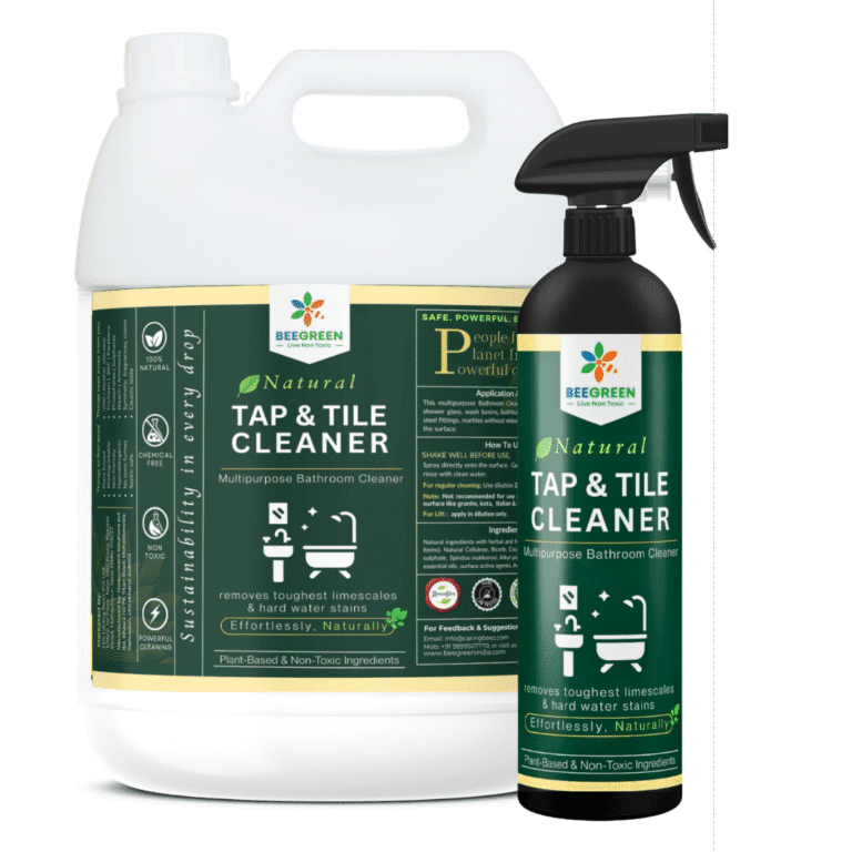 BeeGreen Natural Tap and Tile Cleaner – Bathroom Cleaner